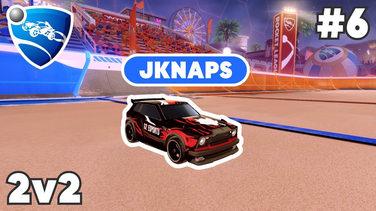JKnaps Ranked 2v2 PRO Replay #6 - Rocket League Replays - YouTube