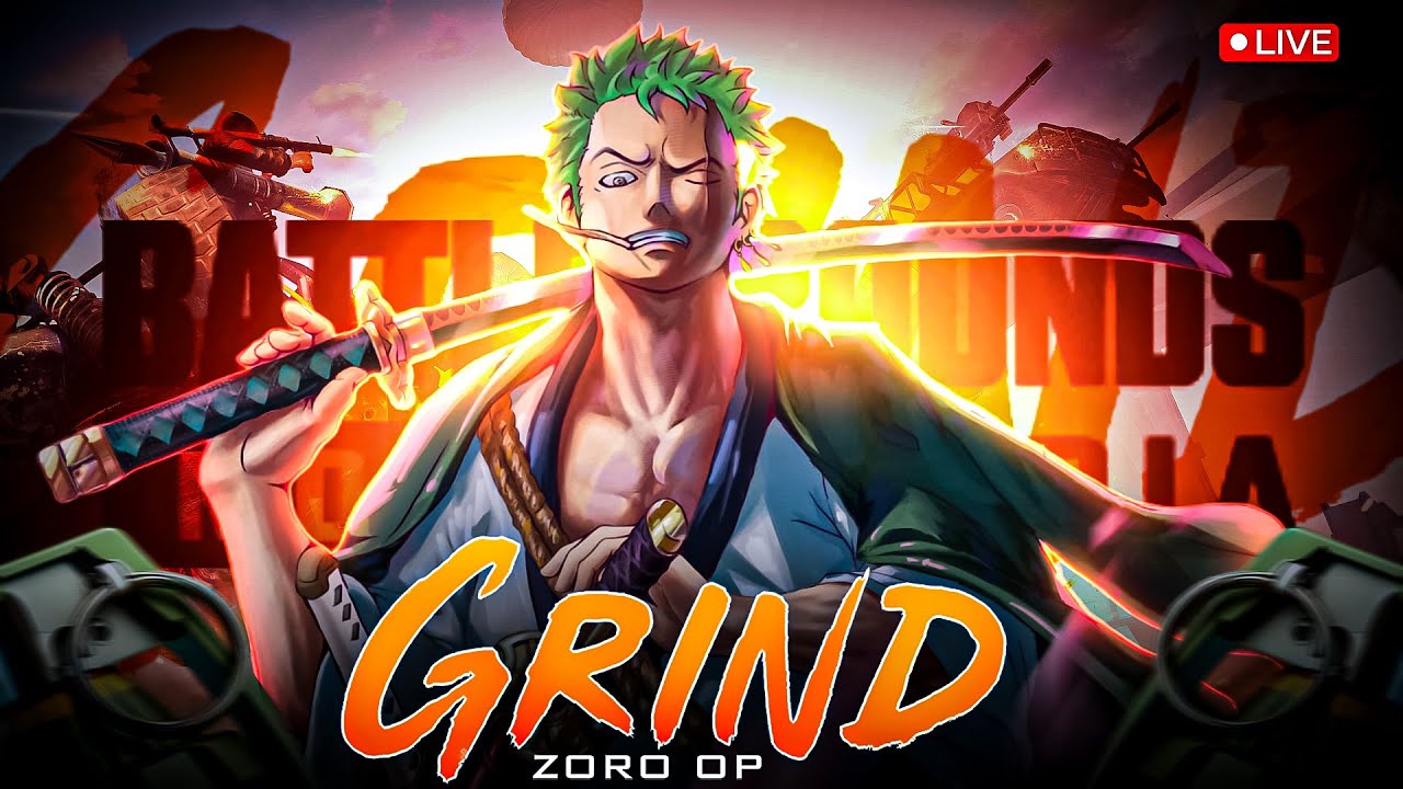Grind 🔥🔥🔥 | Zoro op live #bgmilive #bgmi #teamcode - YouTube