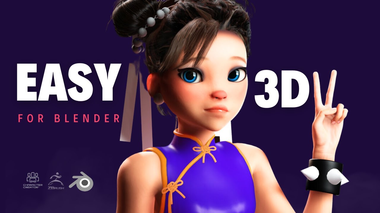 Easily Create 3D Characters For Blender FAST YouTube Easily Create 3D Characters For Blender FAST YouTube