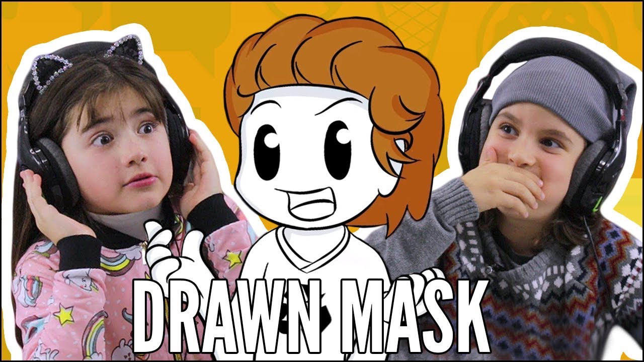 CRIANÇAS REAGEM A DRAWN MASK - YouTube