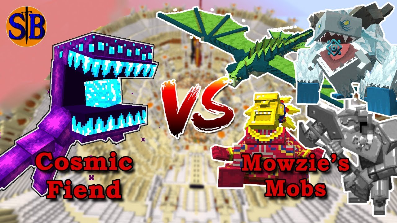 Cosmic Fiend (Astemir Forestcraft) VS Mowzie's Mobs | Minecraft Mob ...
