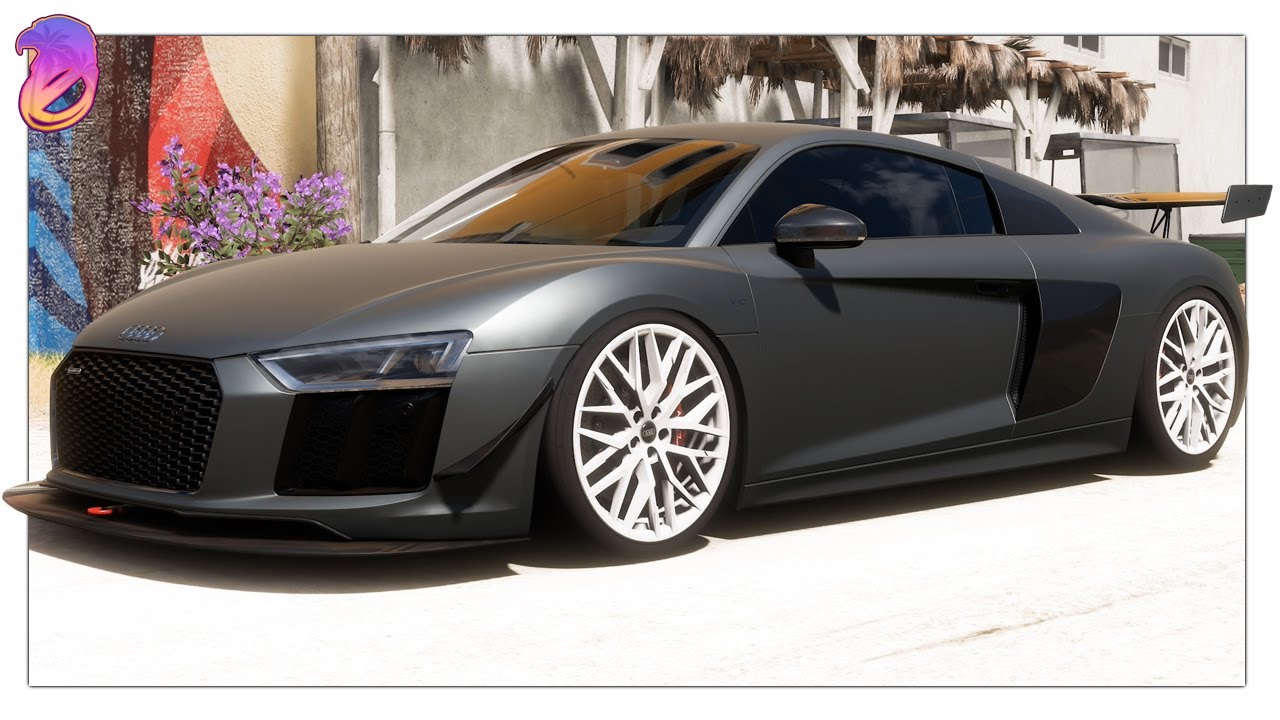 Tuneando un AUDI R8 V10 para GOLIATH de FH5 - YouTube