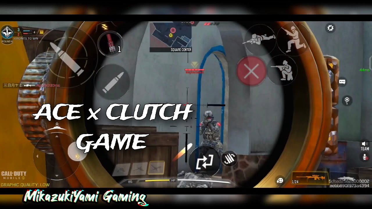 ACE l CLUTCH GAME USING DL-Q SNIPER - YouTube