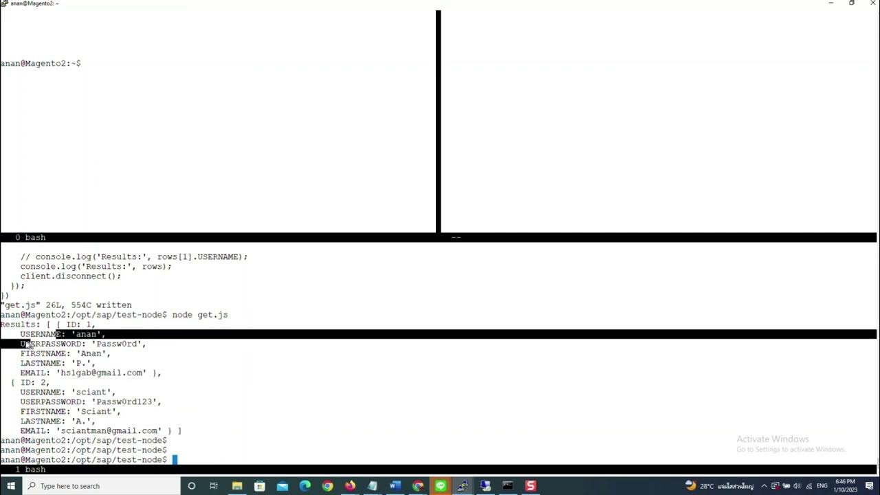 SAP HANA client remote get data using NodeJS - YouTube