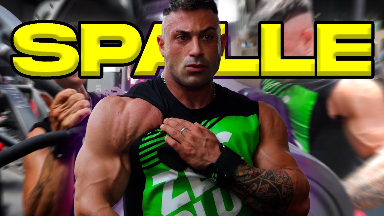 ALLENAMENTO SPALLE E DORSO TECNICO - YouTube