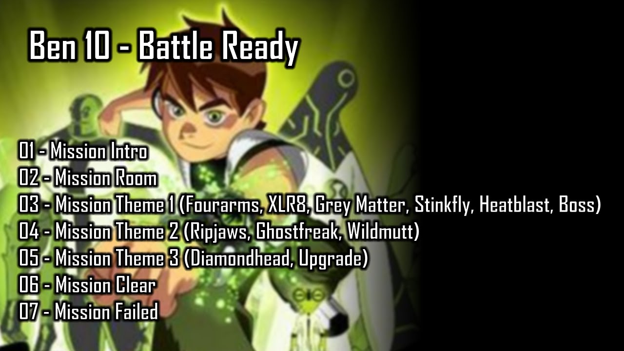 Ben 10 - Battle Ready (Shockwave Game Soundtrack) - YouTube