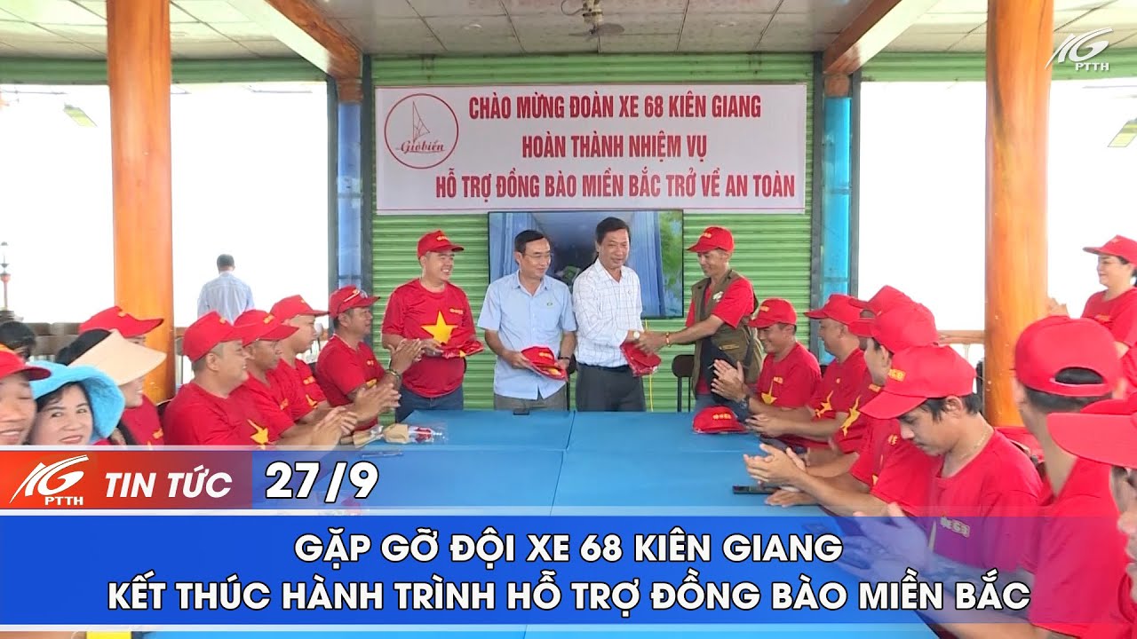 GẶP GỠ ĐỘI XE 68 KIÊN GIANG KẾT THÚC HÀNH TRÌNH HỖ TRỢ ĐỒNG BÀO MIỀN ...