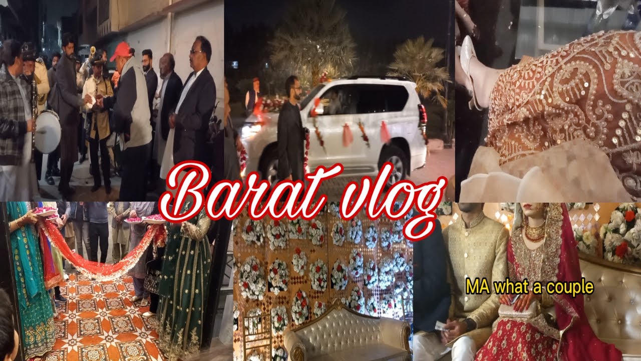 Veer di wedding 💑 || Barat vlog || khanum vlogs - YouTube
