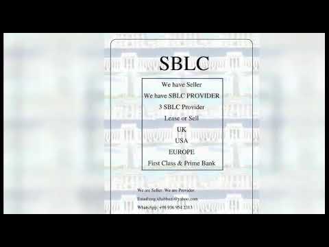SBLC (SBLC PROVIDER) - YouTube