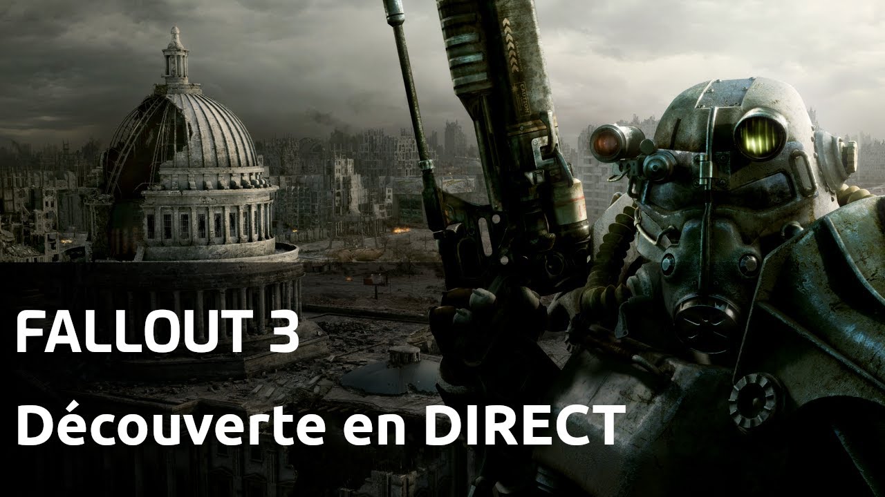 [FR] Découverte de Fallout 3 | Episode 5 : On explore Washington DC ...