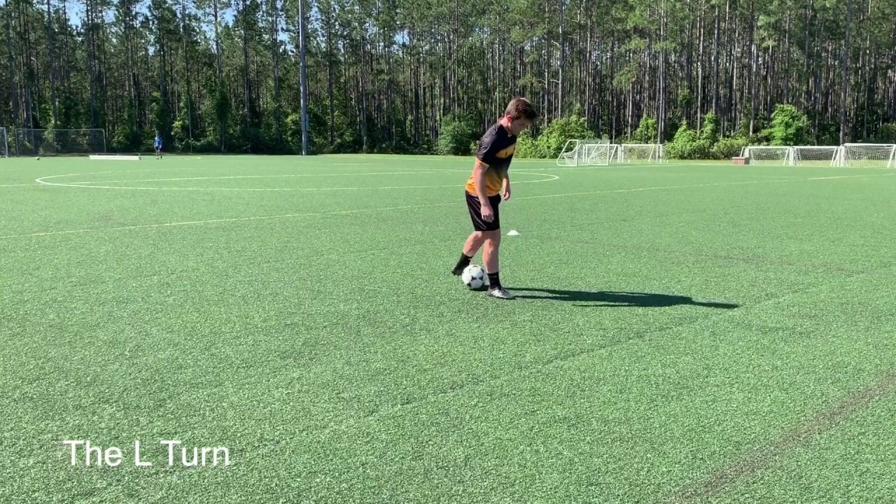 Coastal Kicks Soccer Training Videos - The L Turn - YouTube