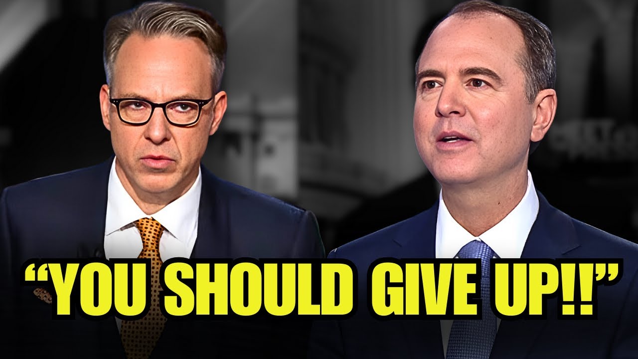 Adam Schiff GOES SILENT After Jake Tapper ASKED THIS ONE Question About Trump - YouTube