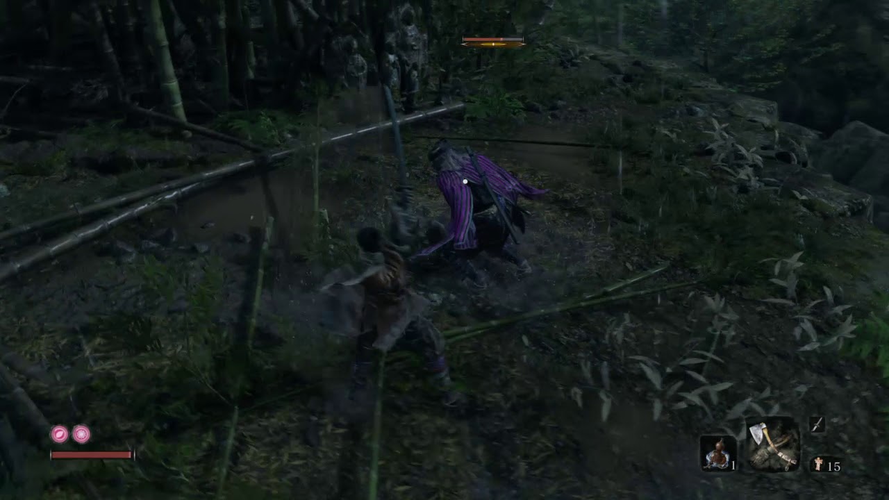 Sekiro™: Shadows Die Twice Blue Ninja Guarding Mist Raven's Feathers ...