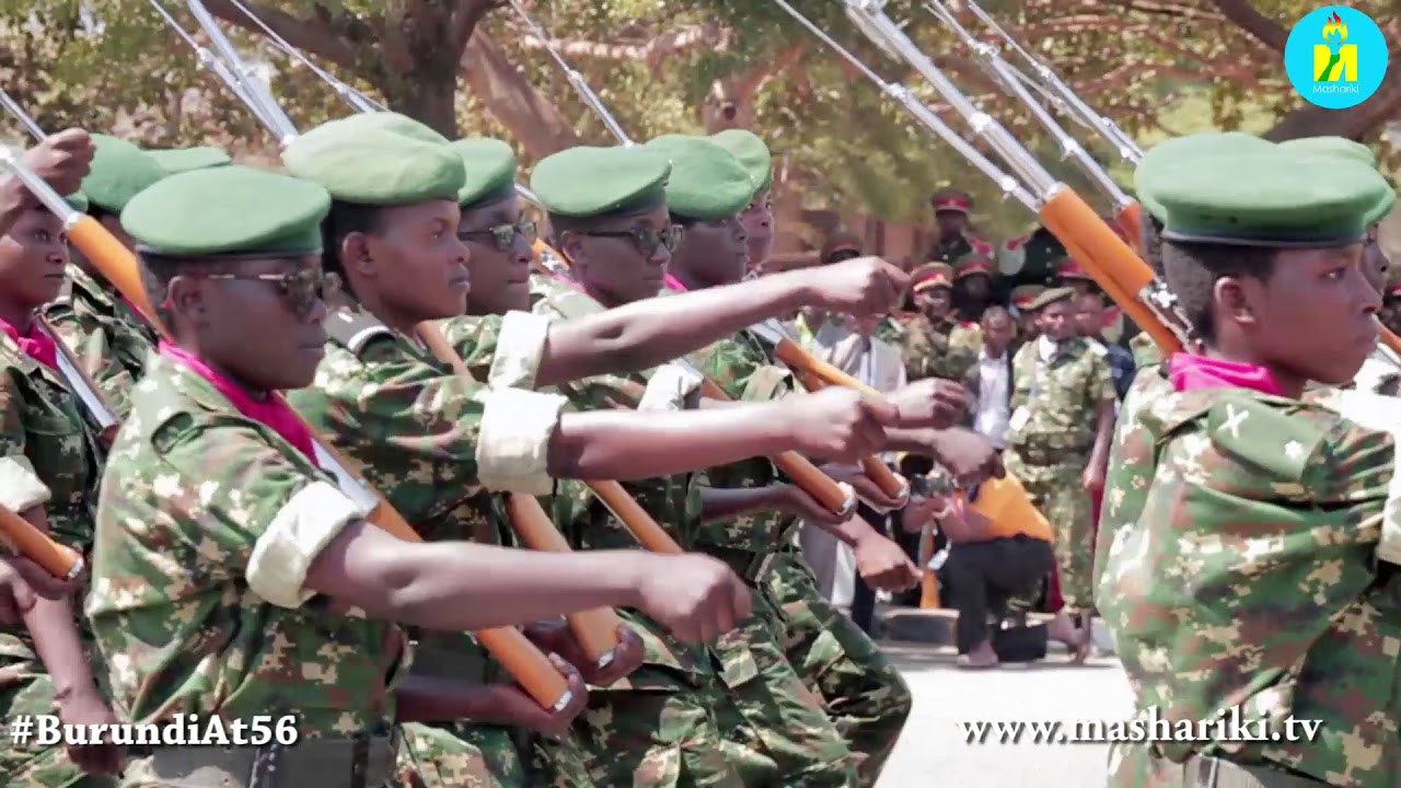 Burundi: Celebration of the 56th anniversary of its independence - YouTube