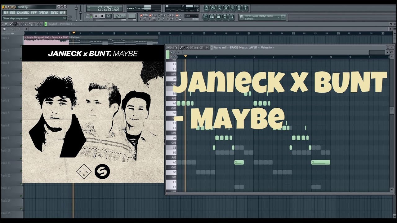 Janieck x BUNT - Maybe Drop Remake Fl studio +FLP - YouTube