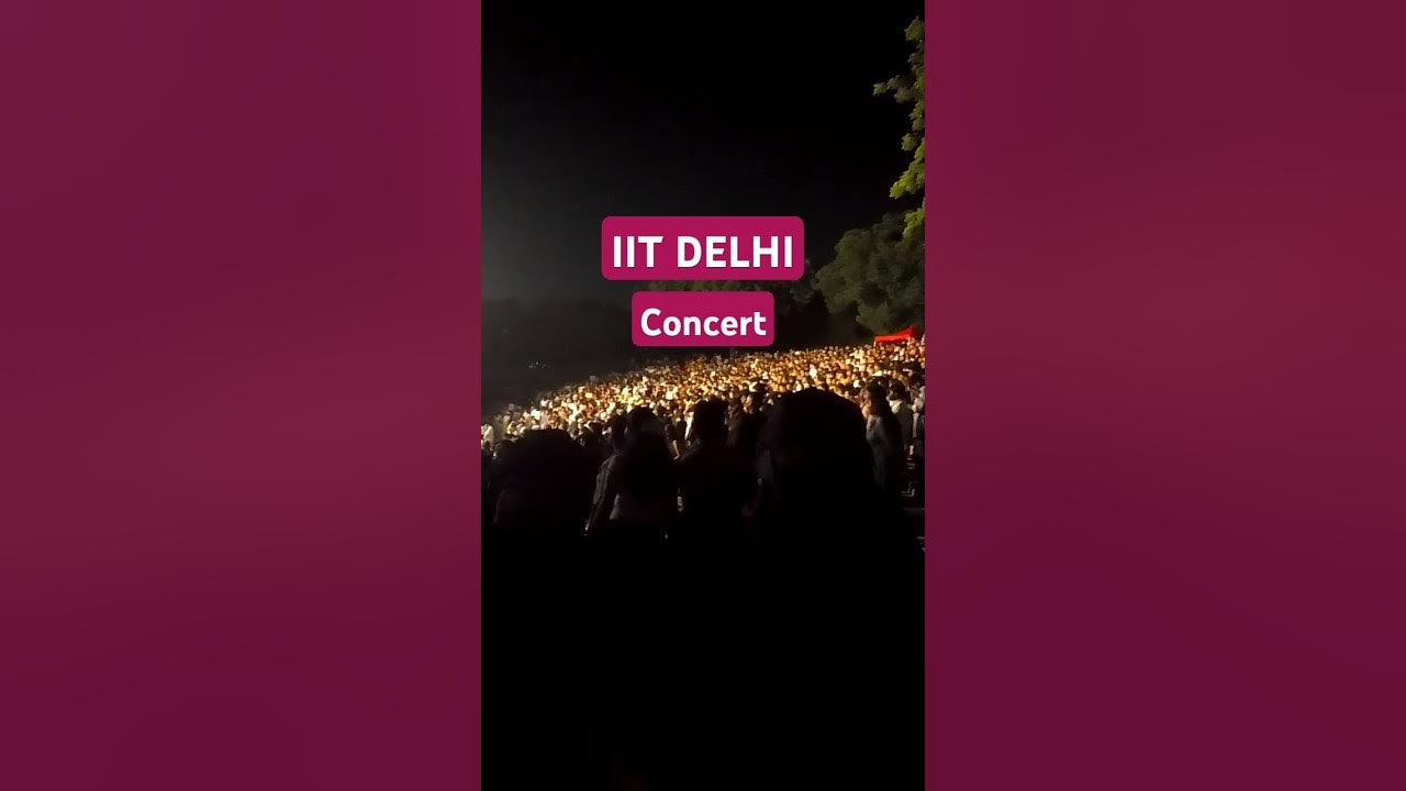 IIT Delhi Rendezvous 2024 #iitdelhi #iit #iitjee #iitian #iitbombay #jee #jeemains #concert ...