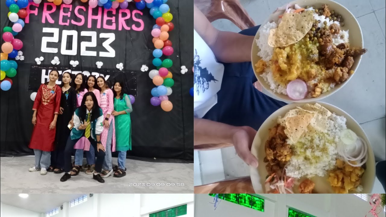 We are Organising Freshers party for Juniors 2023💟/ Gyalshing College ...
