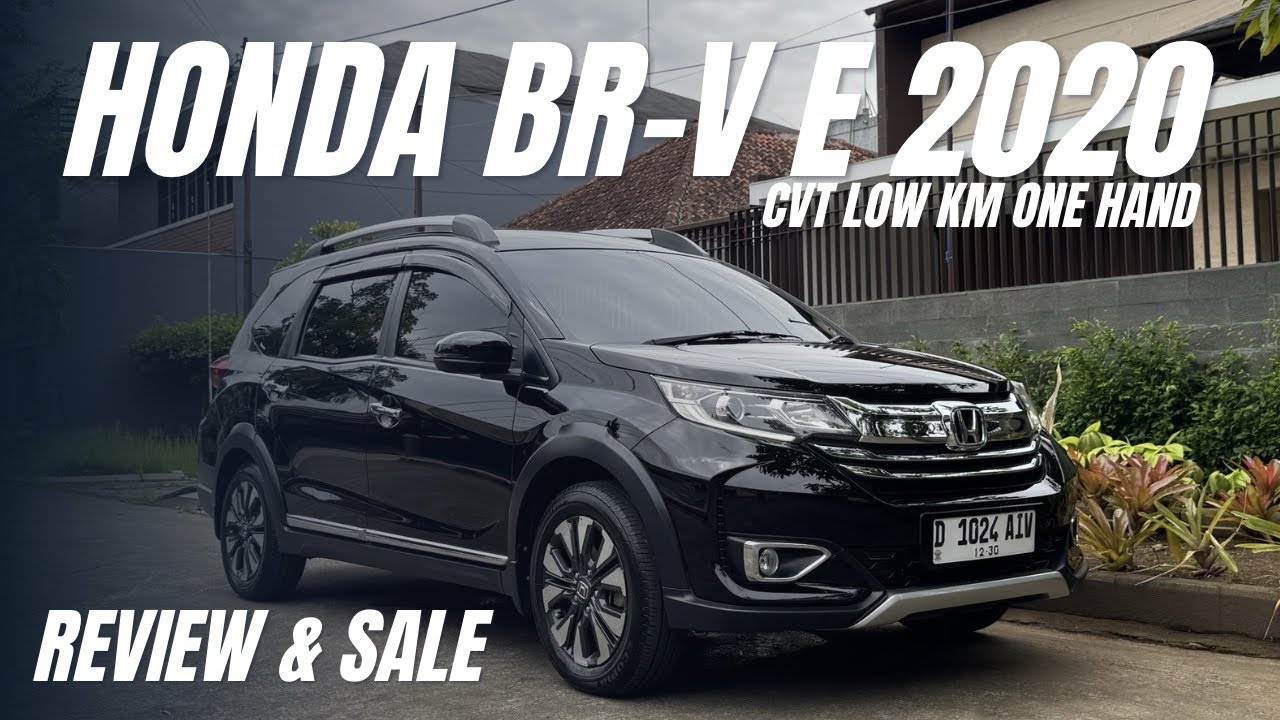 FORSALE BR-V E CVT 2020 LOW KM 43.000 185JT 081395669184 - YouTube