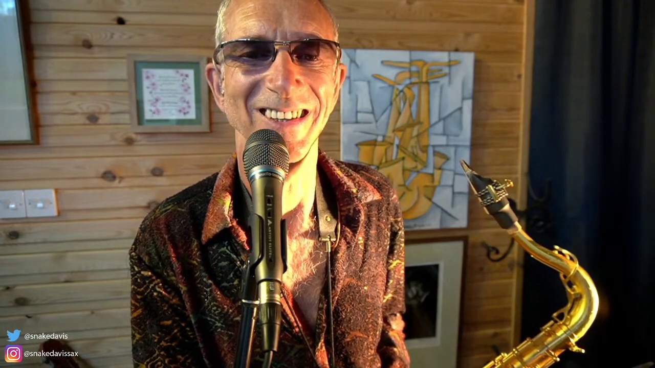 Snake Davis locked-down sax #49 on the soul side - YouTube