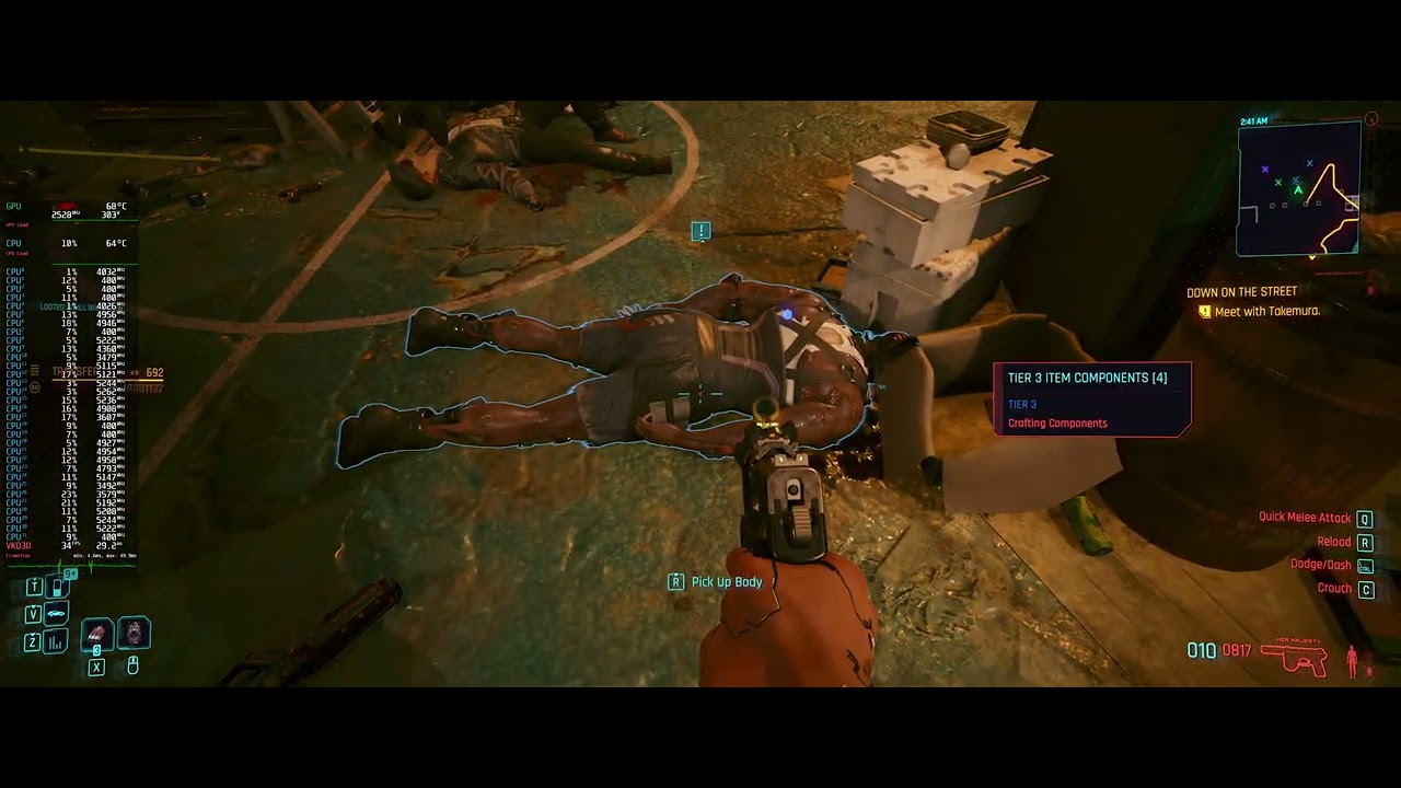 Cyberpunk 2077 Linux RT Test Widescreen 7900XTX - YouTube