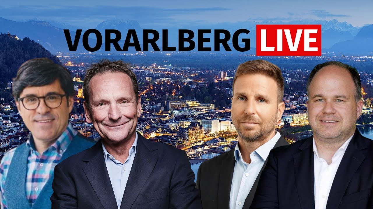 Vorarlberg LIVE mit Andreas Jäger, Tim Cupal und Erwin Wagenhofer - YouTube