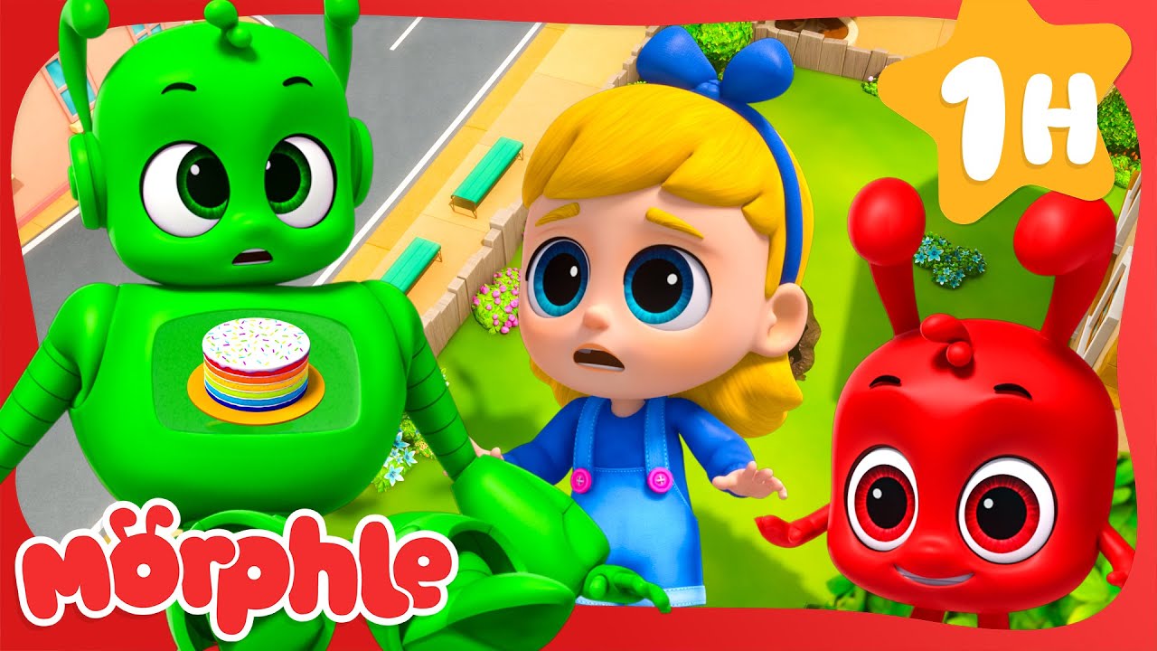 Orphle vs Morphle Cake Chase | MORPHLE | Moonbug Kids - Art for Kids 🖌️ ...