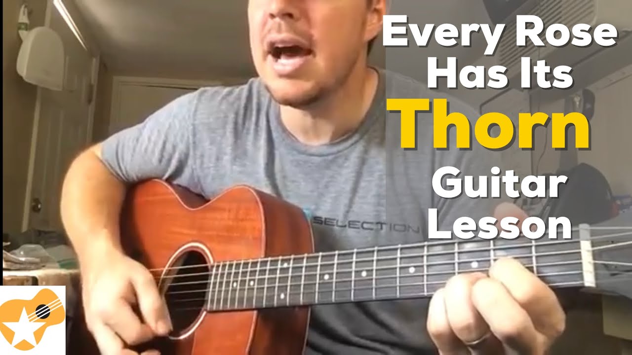 Every Rose Has Its Thorn | Poison | Easy Guitar Lesson - YouTube