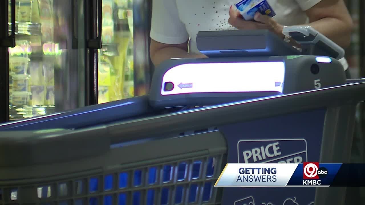 Smart carts make their debut at Kansas City area grocery stores - YouTube