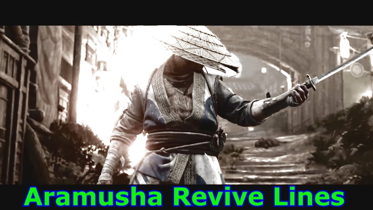 For Honor Aramusha Revive Translations - YouTube