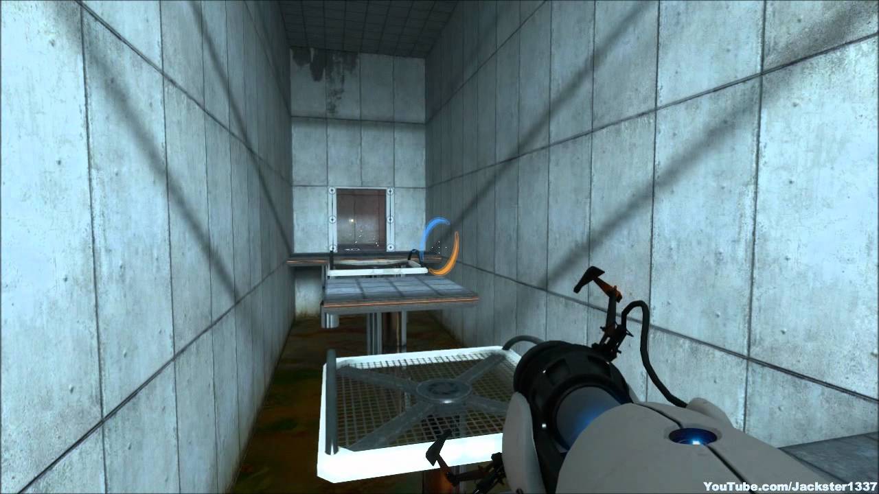 Portal 1 Walkthrough - Chamber 14 - YouTube