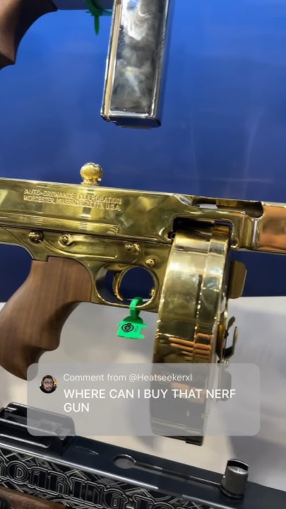 Gold Tommy Gun Trump Edition Youtube