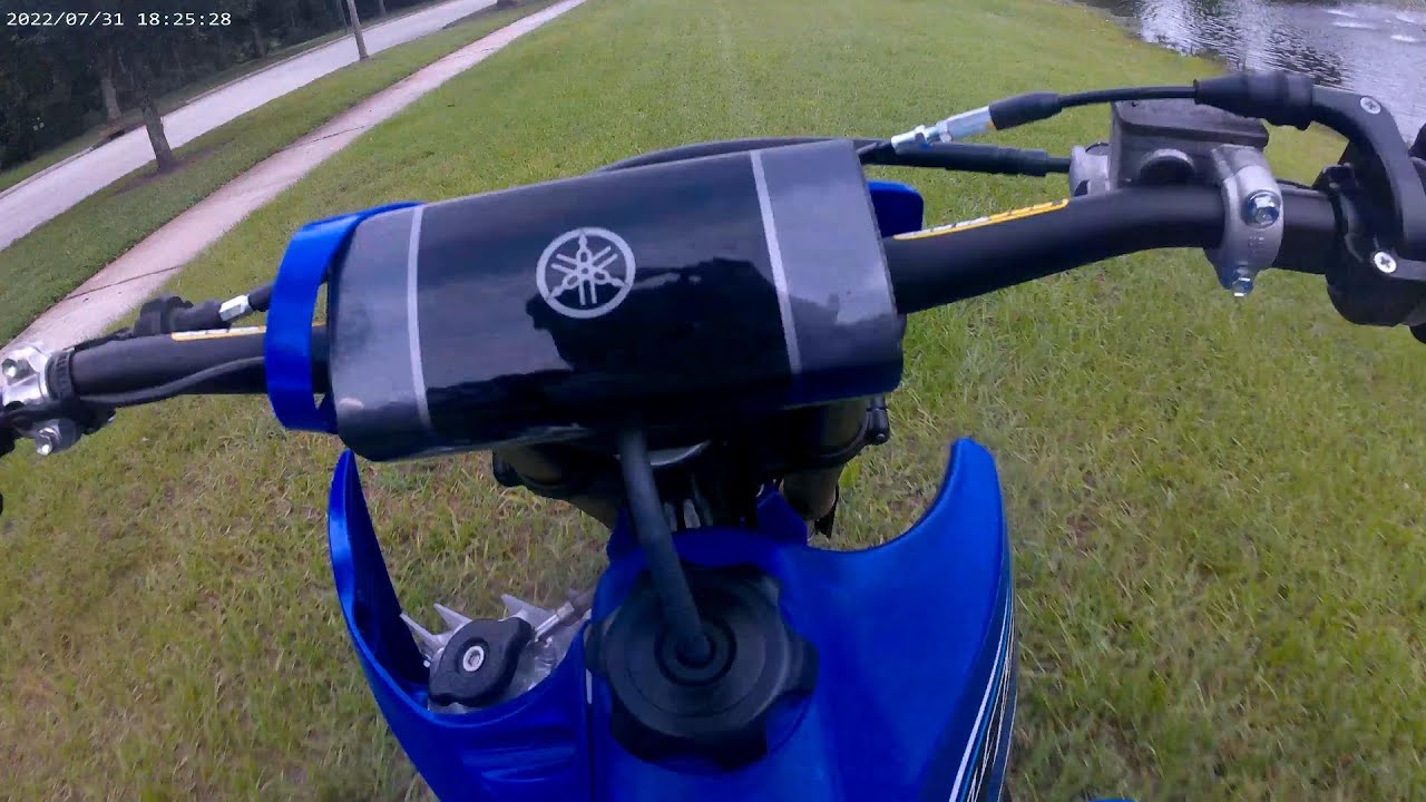Yamaha yz85 wheelie practice #2022 - YouTube