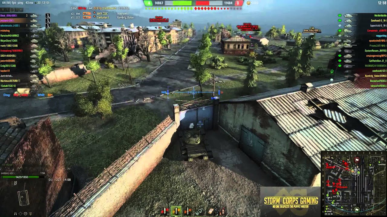 World of Tanks - T-54 Wolfpack - Pain Train Returns! - YouTube