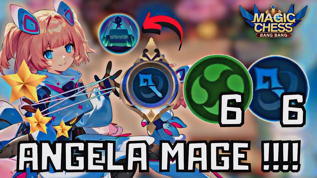 Meta Hyper Angela Mage Commander Ling Skill 1 !!! - Combo Magic Chess ...