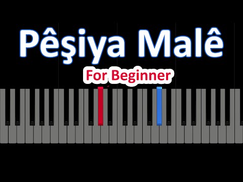 Pêşiya Malê | Easy Piano Serie For Beginner | Simple Kurdish Melodies
