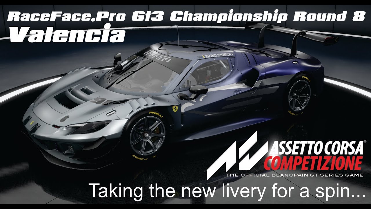 RaceFacePro Pro GT3 Championship Round 8 Valencia - YouTube