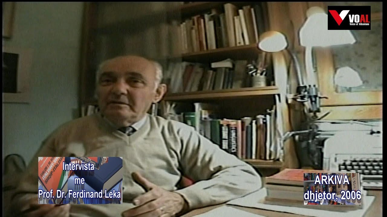 Intervistë me Prof. Dr. FERDINAND LEKA - YouTube