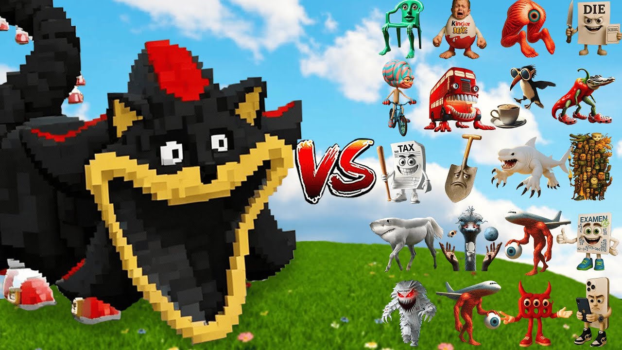 HUNGRY SHADOW WORM vs All Brainrot BOSSES | Minecraft MOB Battle - YouTube
