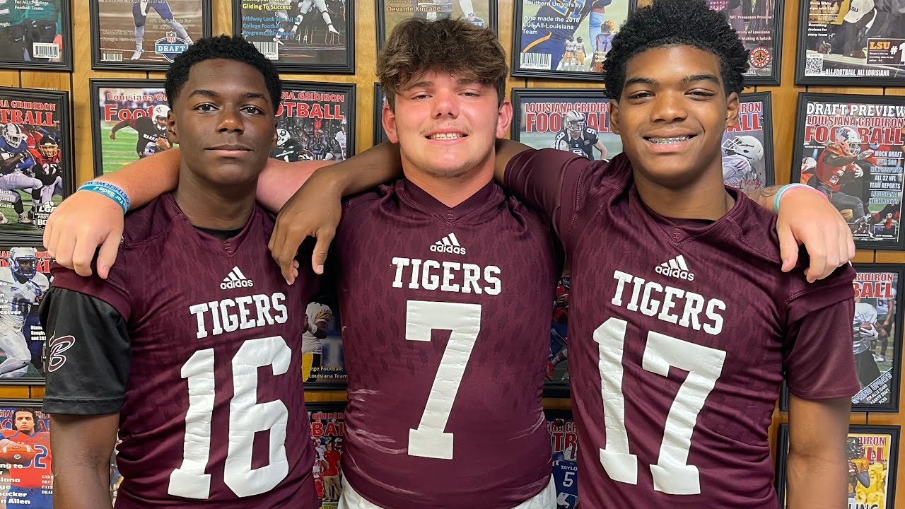 2024 GF Media Day: Breaux Bridge LB Logan Roberts, WR/DB Chad Broussard ...