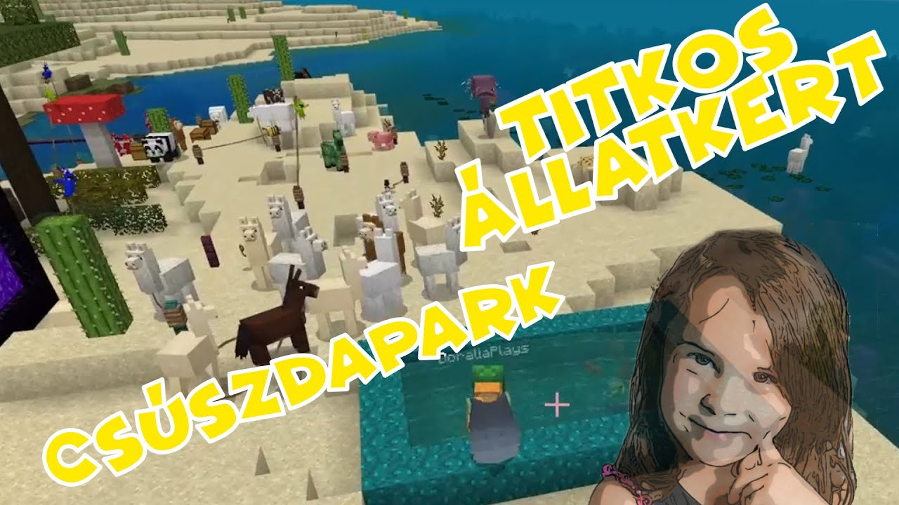 DoraLia Minecraft Világa (No1) - YouTube