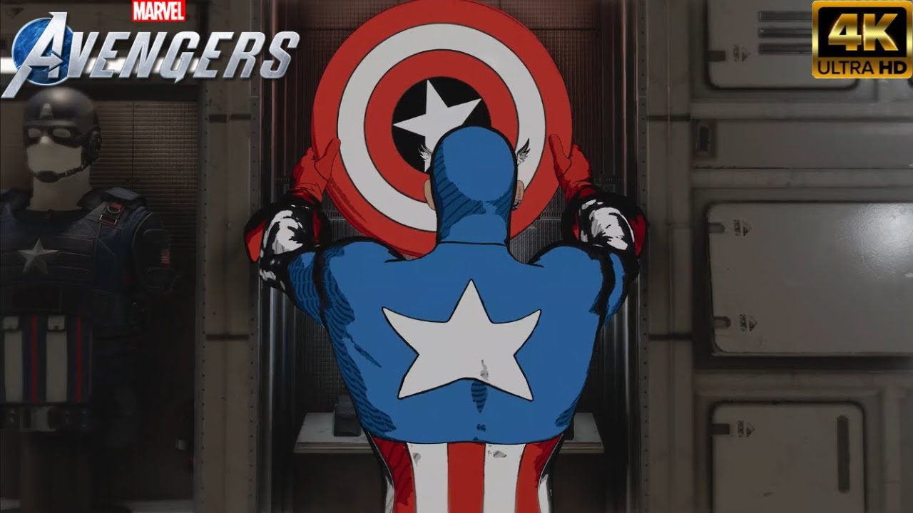 Captain America Returns with Cel Shaded Outfit - Marvels Avengers Game ...