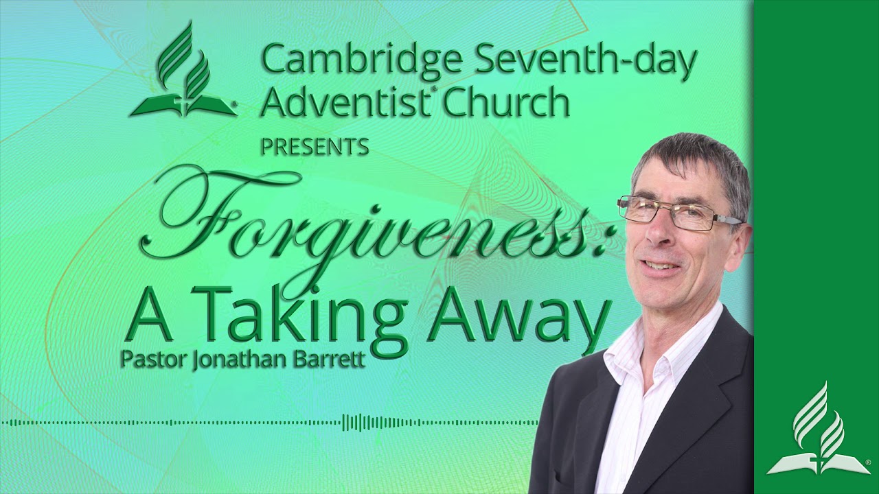 Pastor Jonathan Barrett - "Forgiveness: A Taking Away" - YouTube