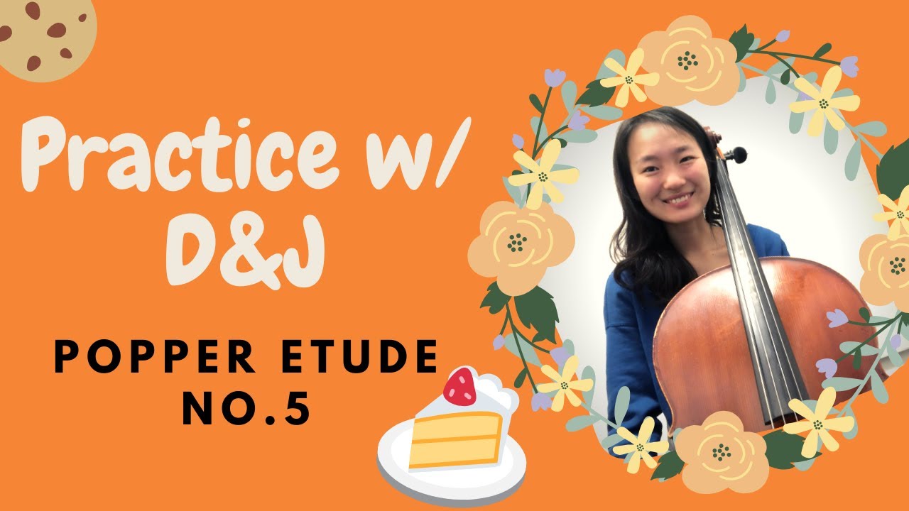 Practice w/ D&J | Popper Etude No. 5 - YouTube