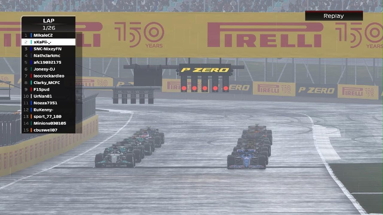 F1 22 JTL S6 R13 Tier 1 Great Britain Full Race Highlights ( Broadcast Edition ) - YouTube