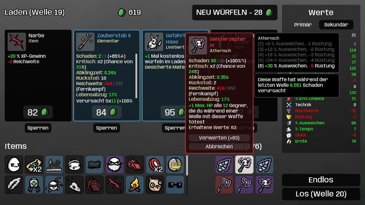 Brotato: Trophy Normalo (Well-Rounded) & Robust - YouTube