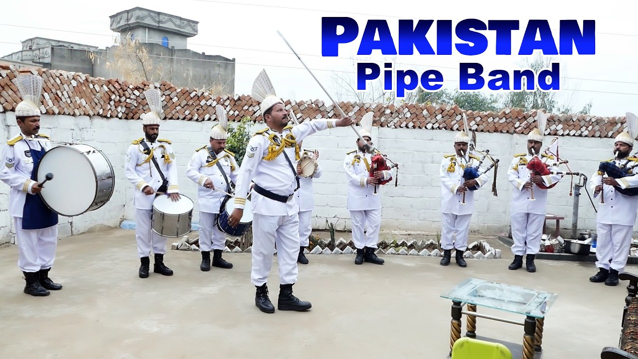 Pakistan Pipe Band Best Performance - YouTube