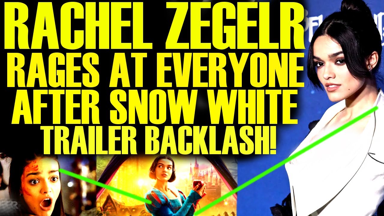 WOKE RACHEL ZEGLER SAYS THE CRAZIEST THING YET AFTER SNOW WHITE TRAILER BACKLASH GOES VIRAL ...