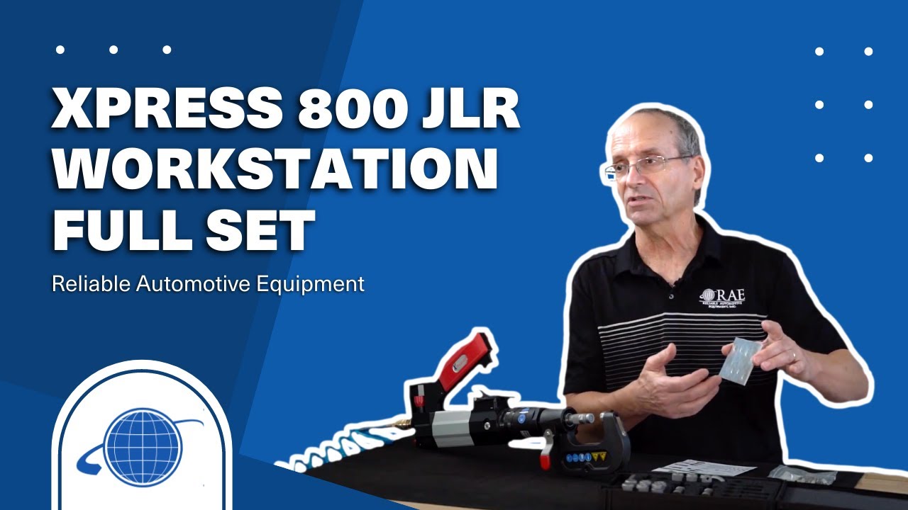 XPress 800 JLR Workstation Full Set Training Video - RAE (Reliable Automotive Equipment) - YouTube
