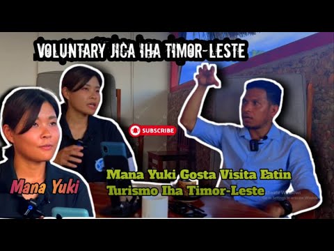 Voluntary husi Jica||Kontente Visita Fatin Turismo Sira iha Timor||Next Time hakarak Visita ...