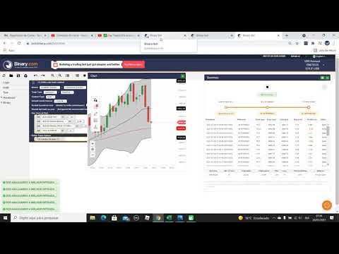 Verdade? Golpe? Bruno Trader Binary bots Day Trade Binary Deriv lucrando 16% profit CONTA REAL ...